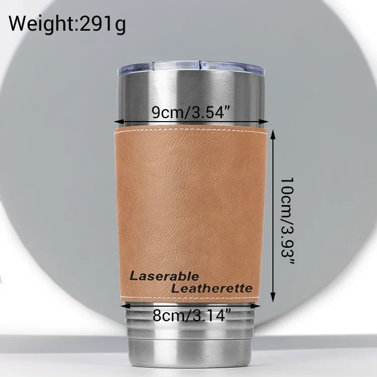 Personalized Laserable Engraved 20oz Tumbler Stainless Steel