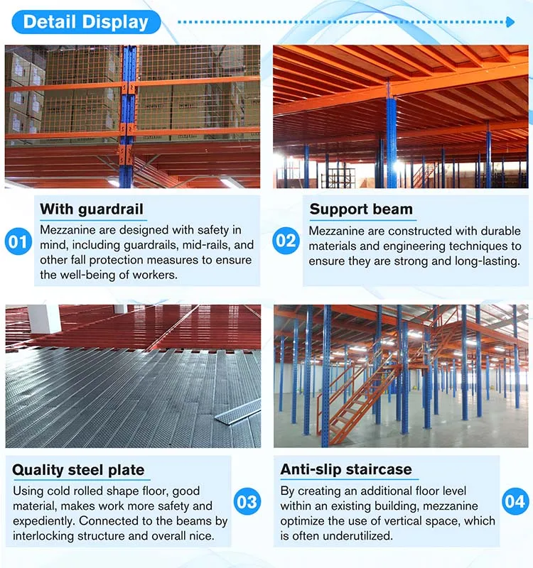 Customized Racking System - Heavy Duty Mezzanine Storage