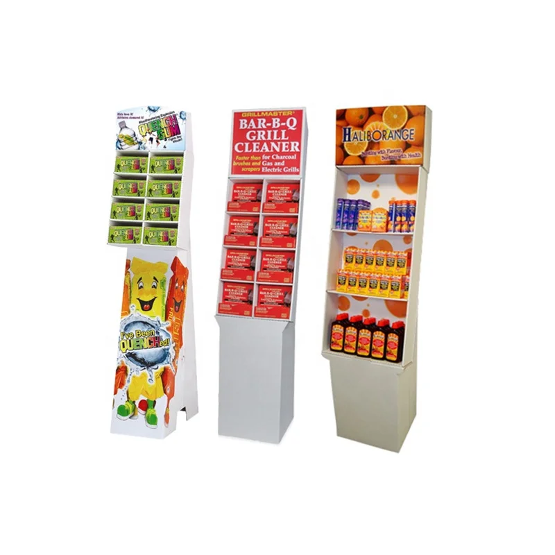Custom Pharmacy POP Cardboard Display Stand for Supermarkets - Eco ...