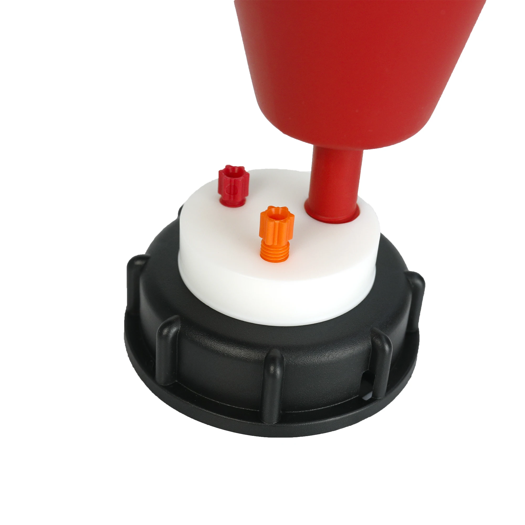 Black S60 Solvent Safety Waste Cap - Secure & Durable