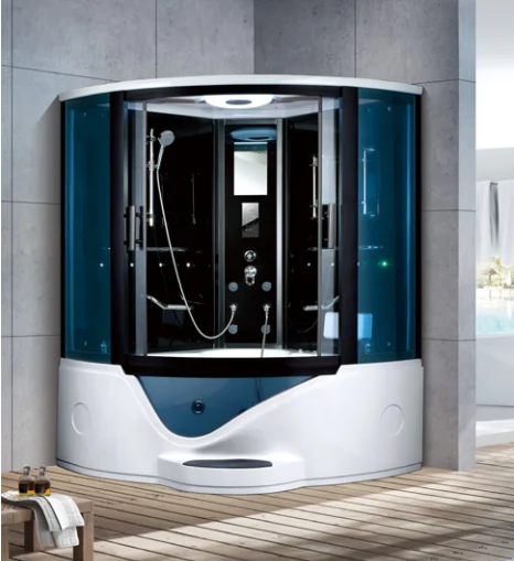 Modern Design Combination Big Sector Enclosed Steam Shower Room Cabin ...