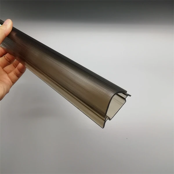 Custom Tooling Plastic Rail Extrusion PVC ABS Rail Manufacturer ...