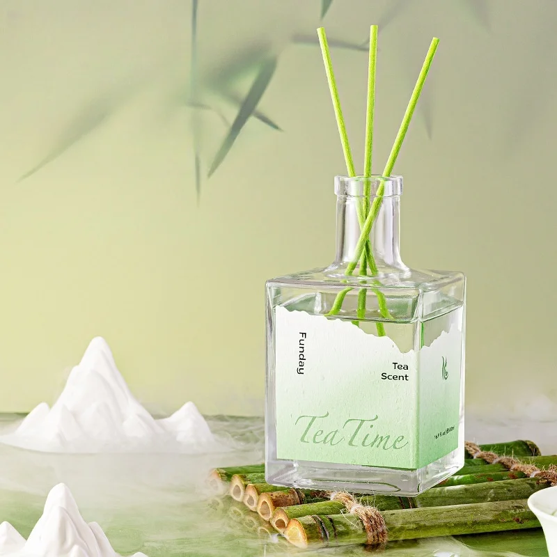 Luxury 500ml Glass For Reed Diffuser For Indoor Use Holiday Home Decor ...