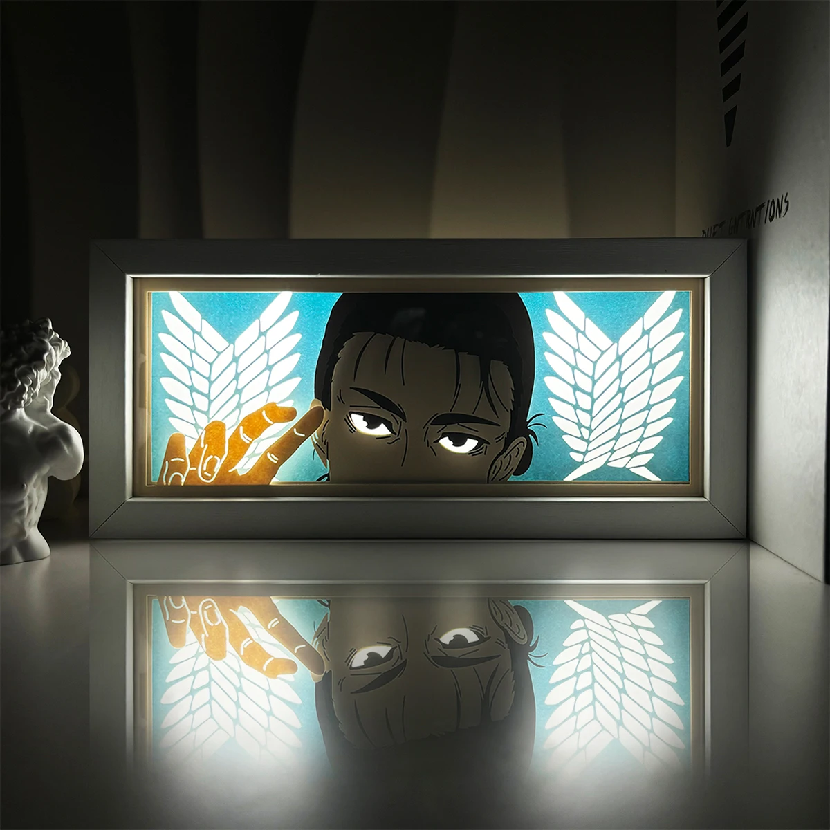 Alibaba.com: 7 Color Custom 3D Cartoon Laser Paper Carved Light Frame ...