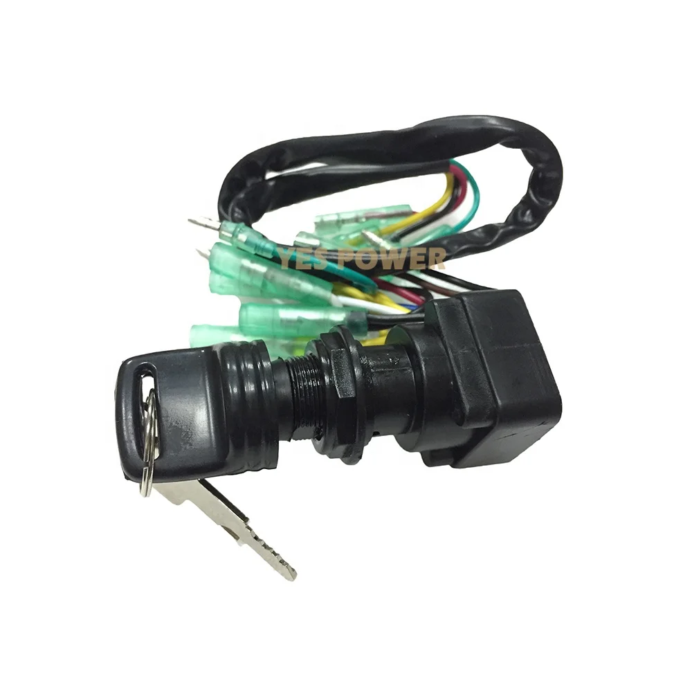 New Yamaha Outboard Ignition Switch Assembly Fuel Type Gasoline Part ...
