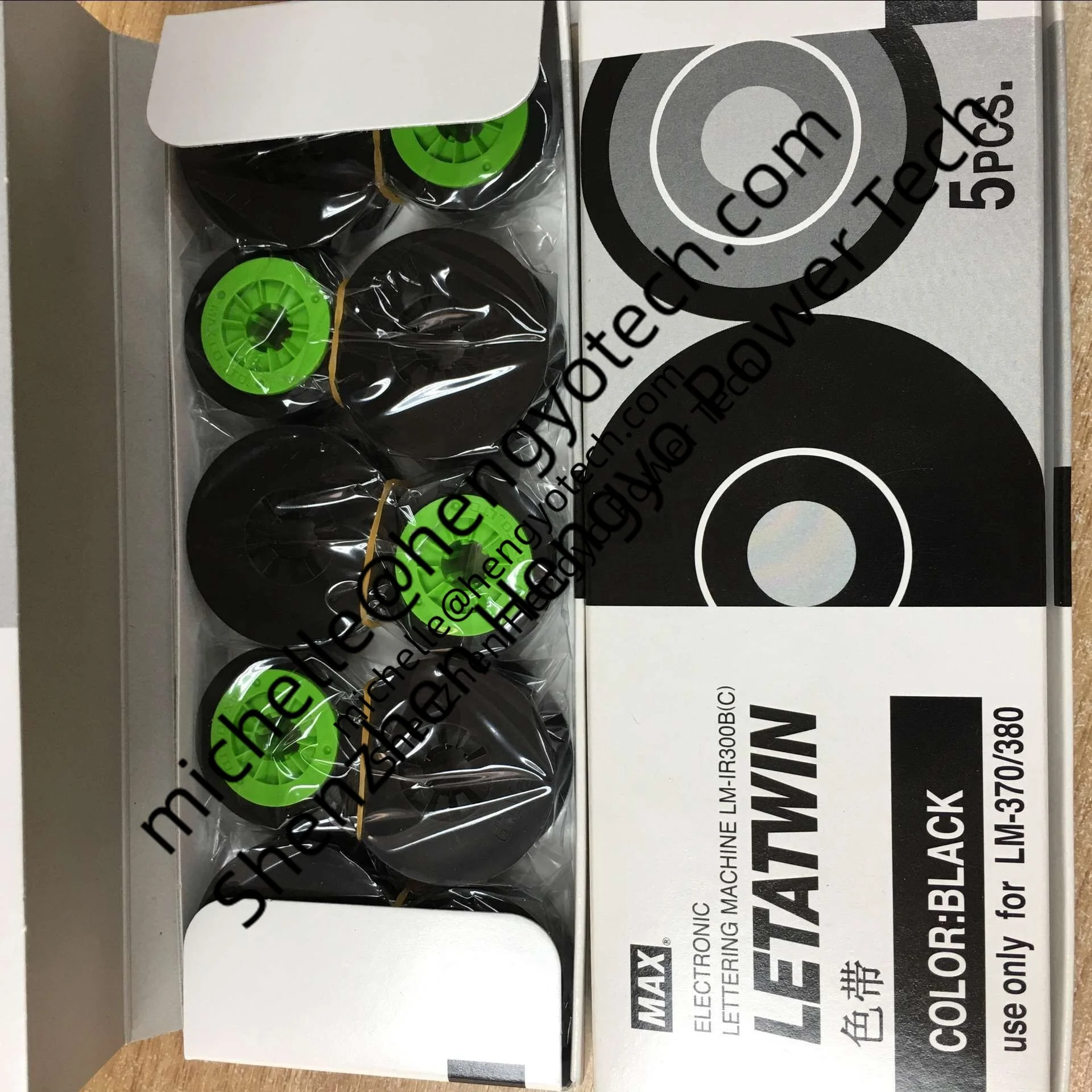 MAX Ink Ribbon LM-IR300B(C) for MAX LETATWIN electronic lettering ...