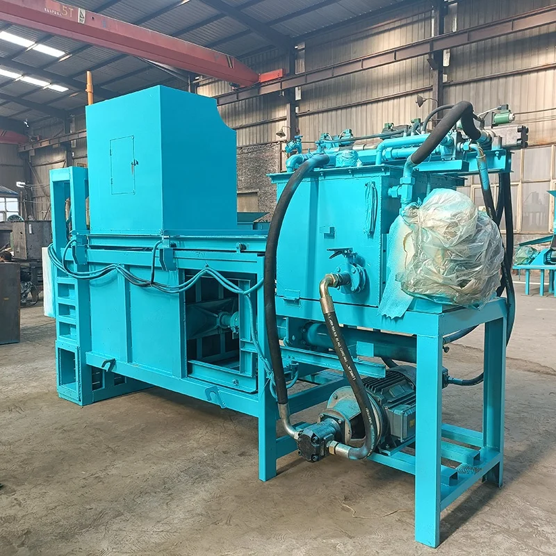 Square Silage Bale Electric hay Baler Machine Hydraulic Press Rice Husk ...
