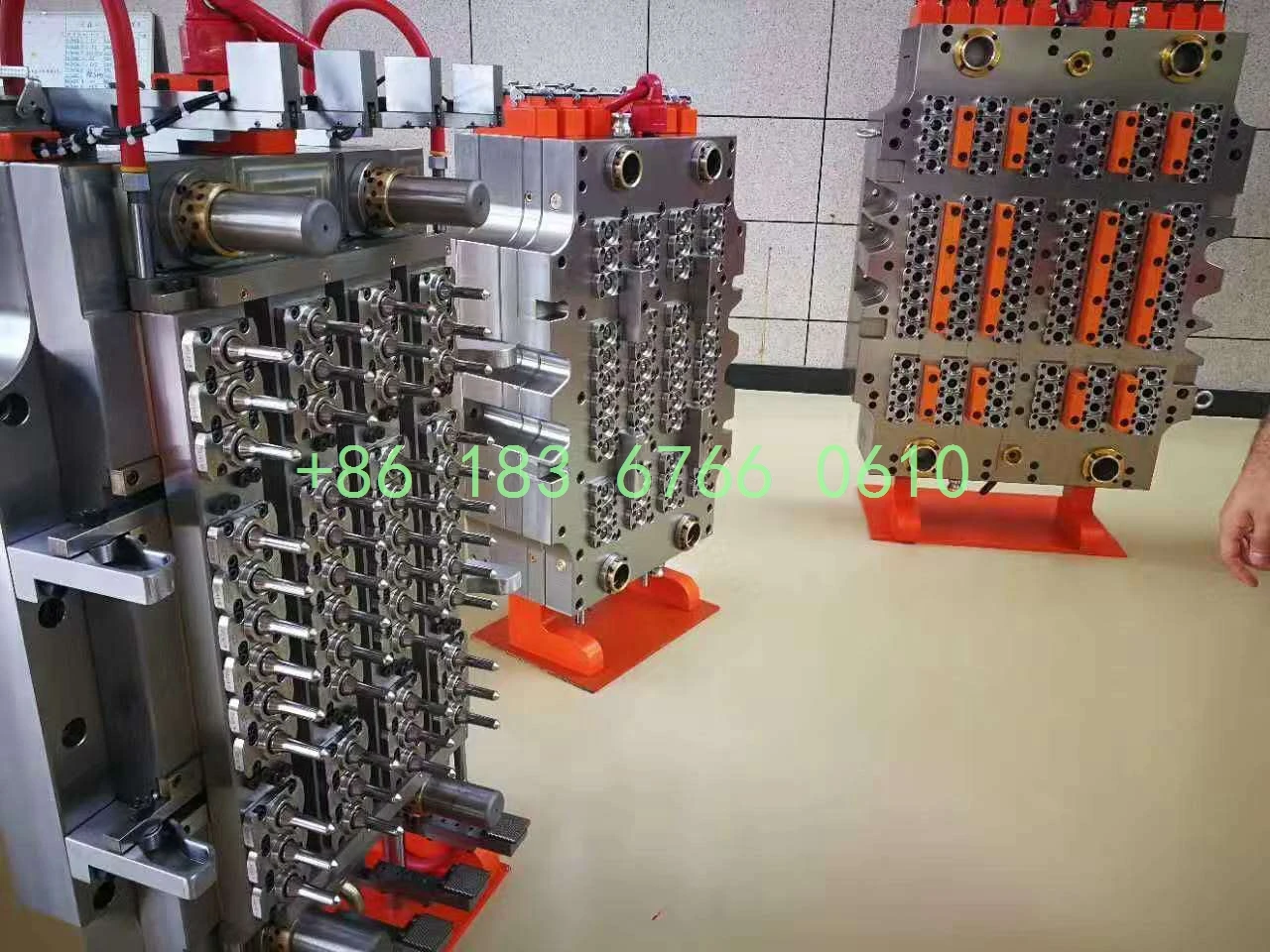 6 Cavity Galon Pet Preform Jar Mould Mold - Buy Steel 38mm Pet Preform ...