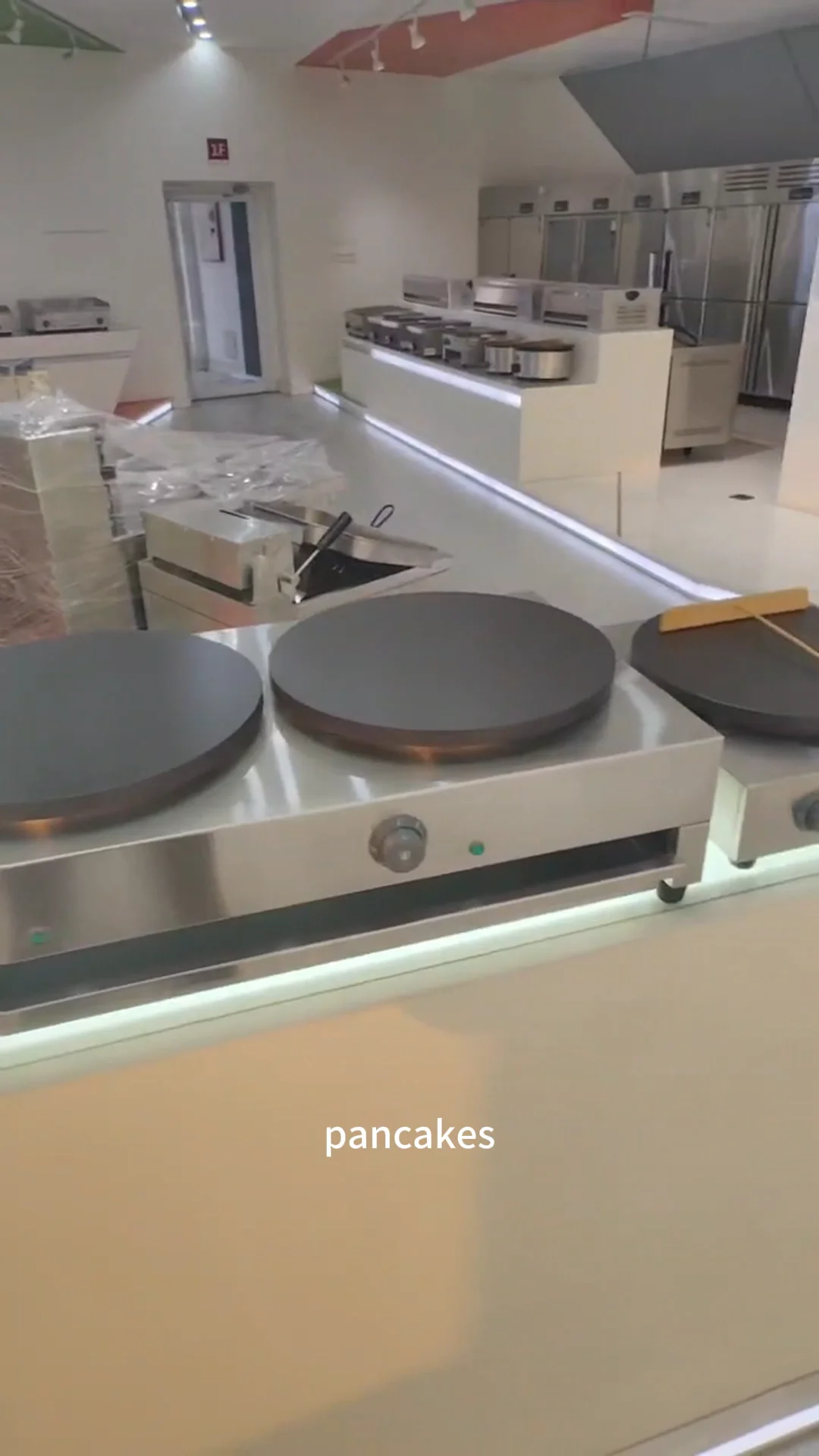 Electric Arabic Flat Chapati Pita Saj Bread Robot Roti Maker Making ...