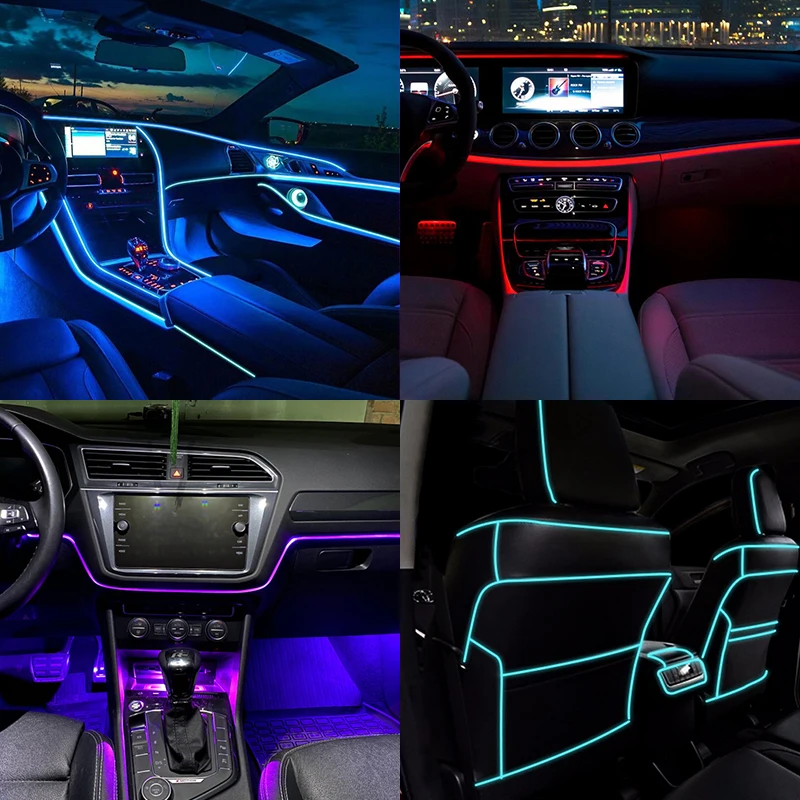 RCJ LED Lights - Transform Your Car's Interior Atmosphere
