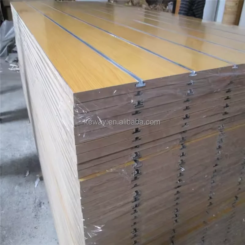 8x4 Custom Color Slatwall Panels MDF Board| Alibaba.com