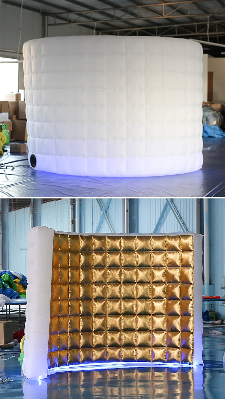 360 Photo Booth Enclosure Backdrop - Portable & Durable