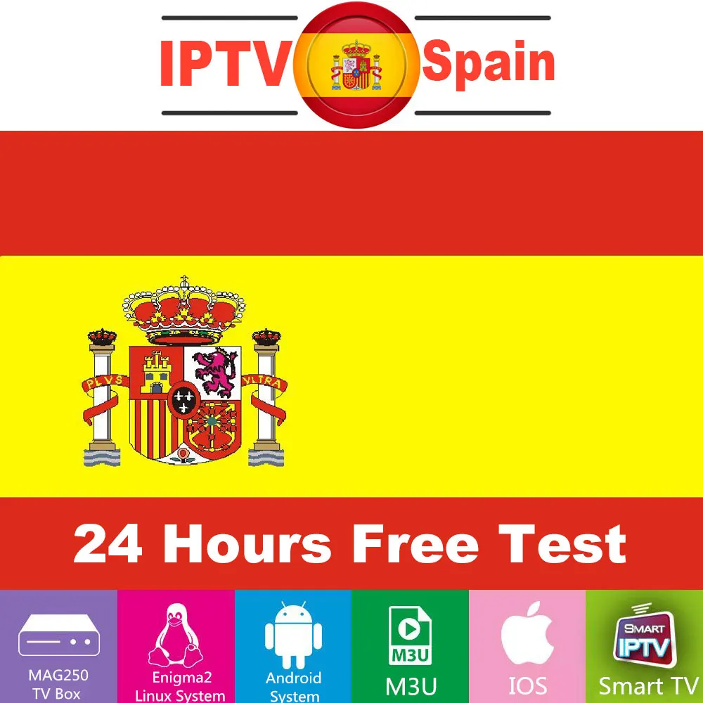 Iptv Espana Subscription Spain Latin Spanish Latino Procaja Iptv Support Android Smart Tv Phone ...