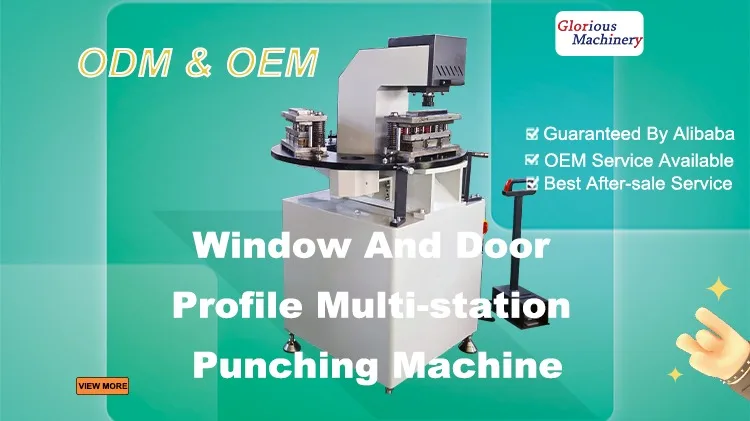 Pneumatic Punching For Aluminum Profile Window Punch Press Machine ...