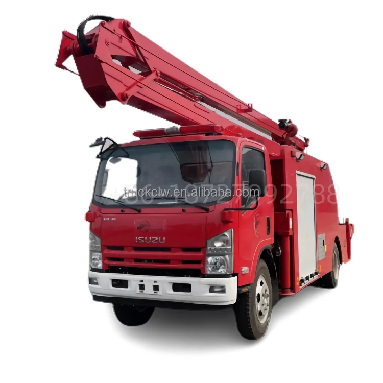 1suzu Fire Agent Truck,4000liters Water Rescue Tanker Capacity,With ...