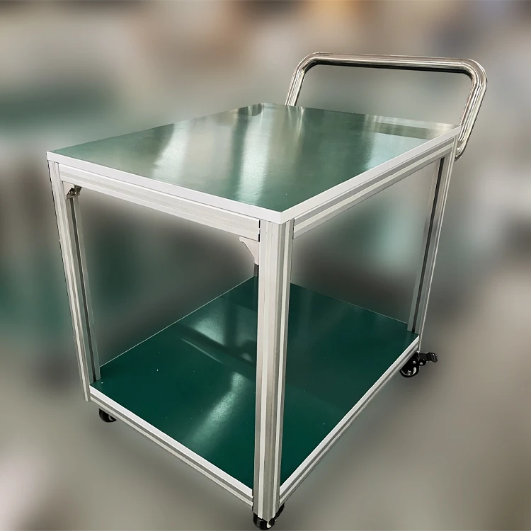 Double Layer Warehouse Logistics Utility Vehicle Custom Aluminum ...