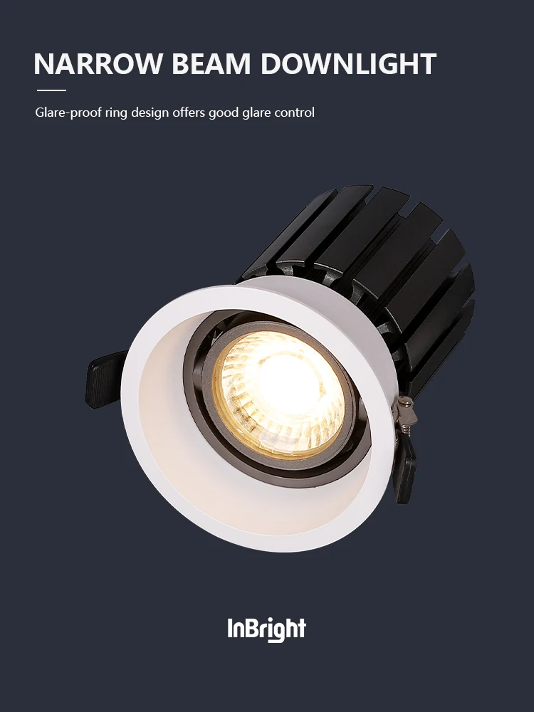 Dali Dimmable LED Spot Light 7W 10W 20W 30W Recessed Ceiling Adjustable ...