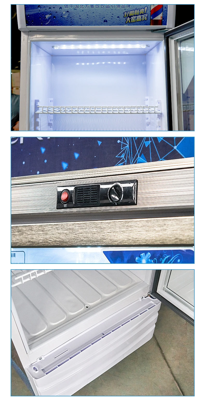 TONLI Commercial Display Freezer - Glass Doors & 1500L Capacity