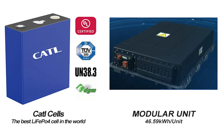 Catl Outdoor IP66 Battery Rack Cabinet UPS LiFePO4 Lithium Battery ...