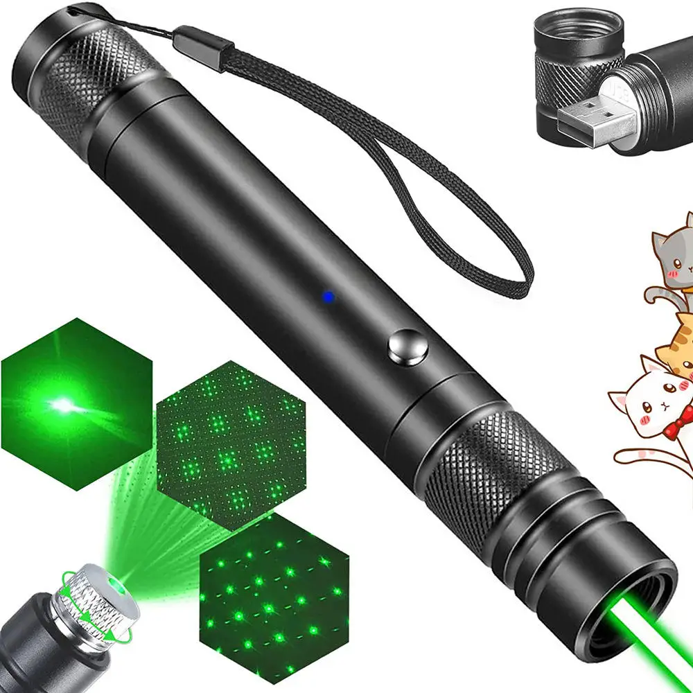 900miles Rechargeable Laser Green Laser Pointer Pen for Astronomy