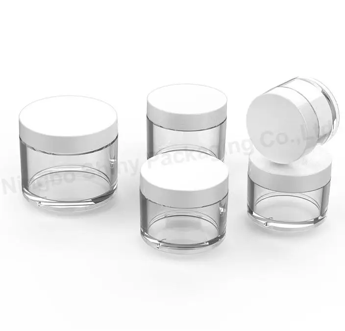 Skin Care 50g 80g 100g 120g 200g 250g Clear Plastic Pet Thick Walled ...