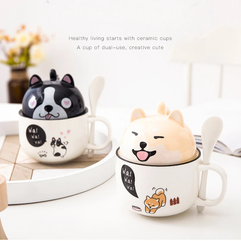 Funny Ceramic Mugs - Dual-Purpose Tumblers for Hot or Cold