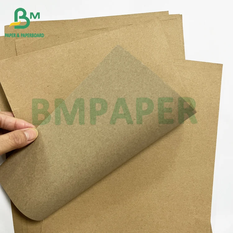 160gsm 180gsm Printable Recycled Pulp Uncoated Brown Test Liner Paper ...