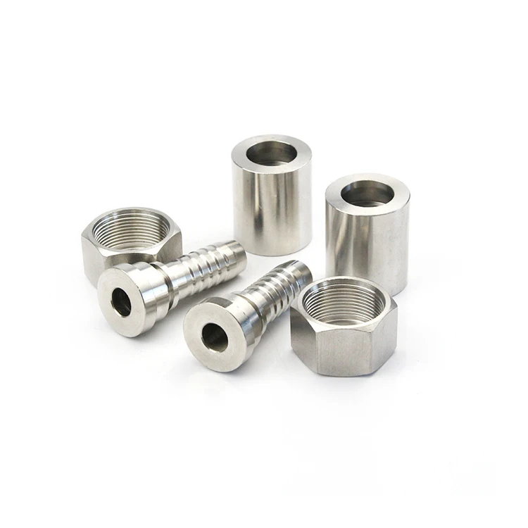 Jis B8363 With Instantaneous Straight Two-piece Crimping Hydraulic Hose ...