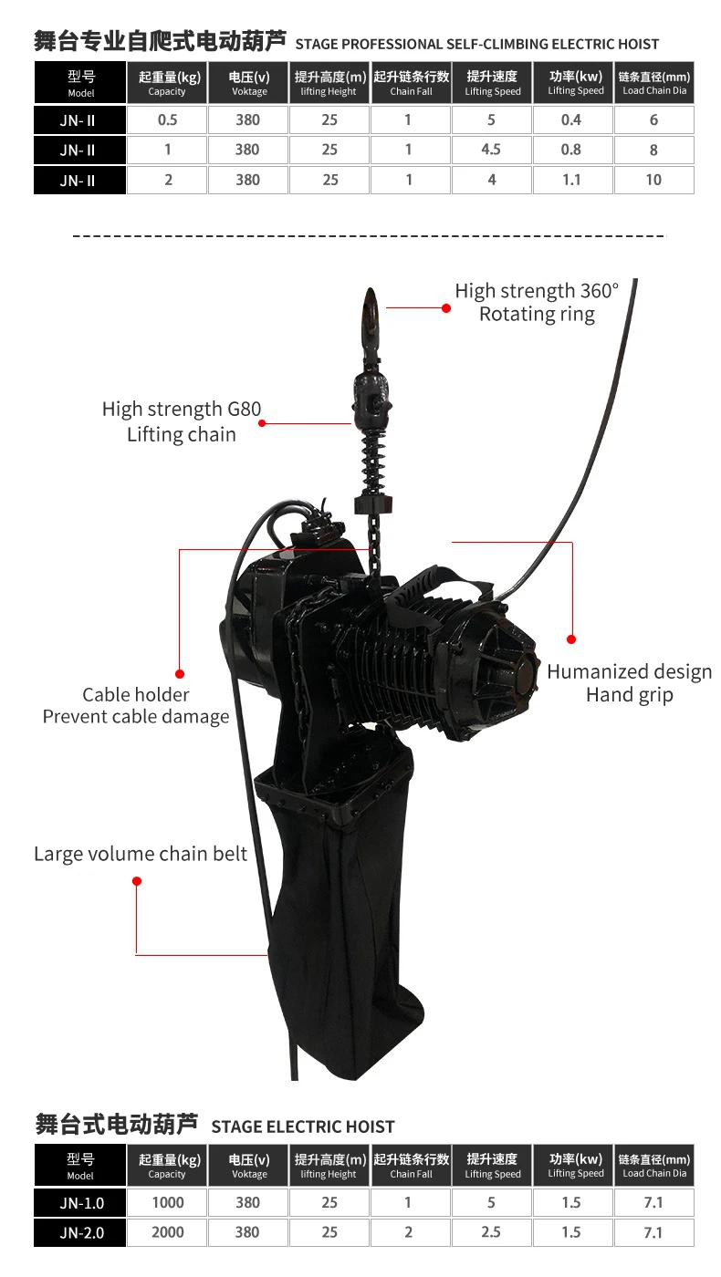 1000kg 1 Ton Rigging Stage Electric Event Lighting Truss Hoist Truss ...