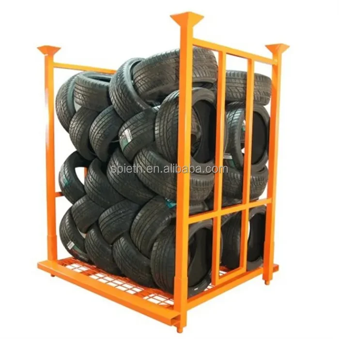 Steel Stackable Container Cage Wire Mesh Storage Cage Stillage - Buy ...