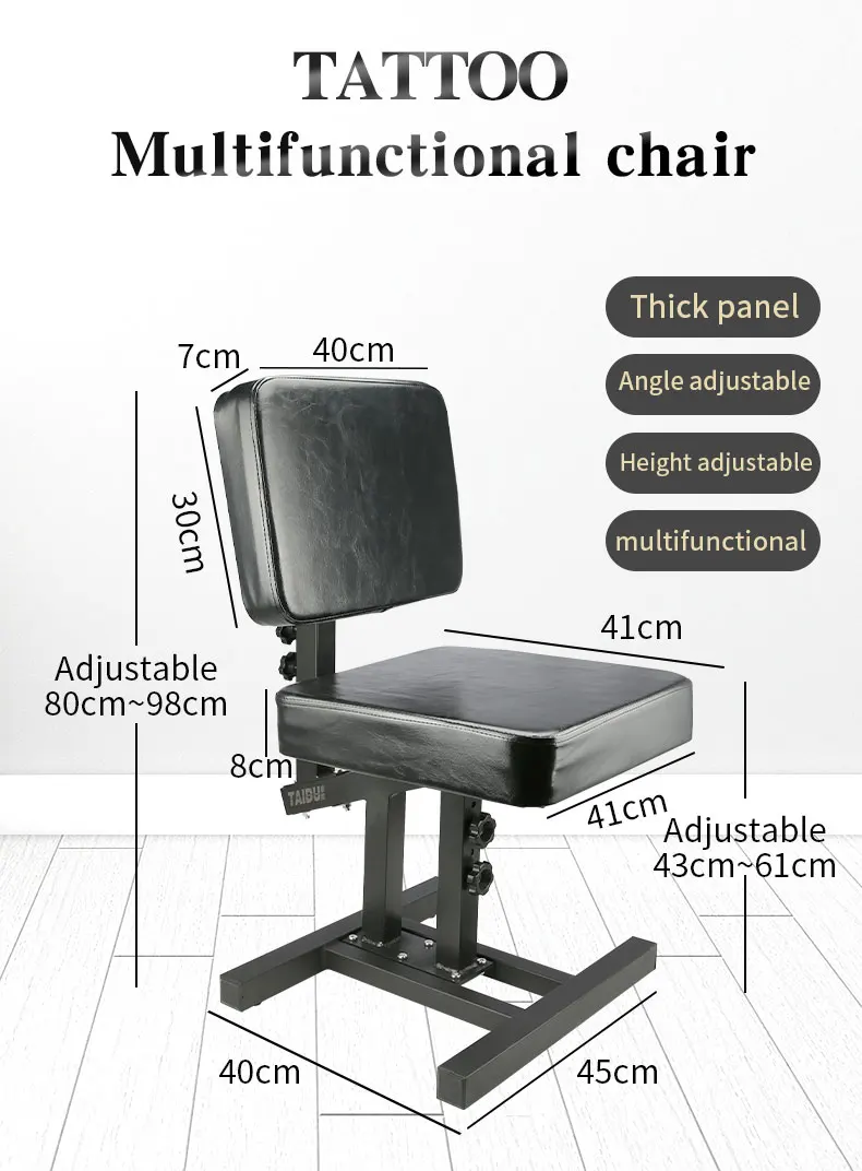 Multi-functional Tattoo Chair With Wheels Tattoo Chair Bed Cheaptattoo ...