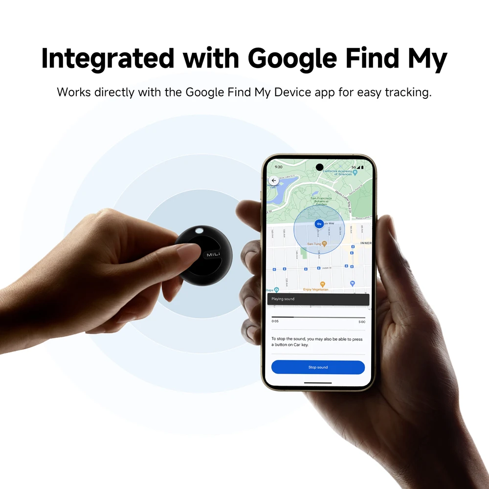 Mili Mini Bluetooth Tracker - Smart Pet Tracker for Android