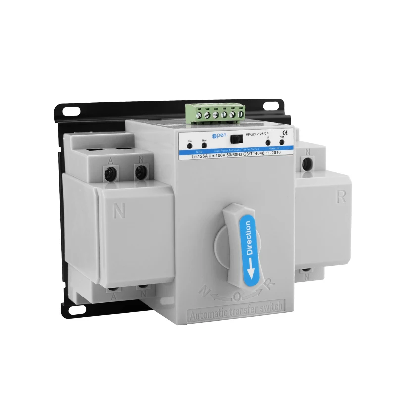 AC230V 400V ATS 2P Dual Power Automatic Transfer Switch 4P Three Phase ...