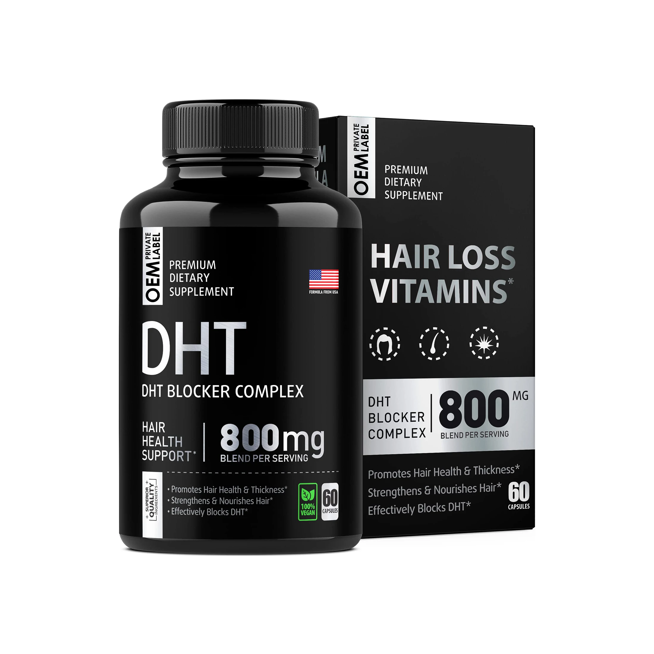 Hair Loss Vitamin Supplement Dht Blocker Tablet Dht Blocker Hair Growth ...