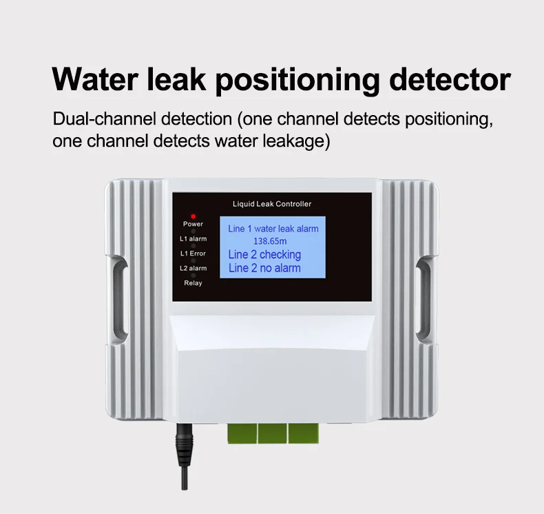 RS485 Locating Water Leak Controller Modbus RTU Liquid Leak Alarm ...