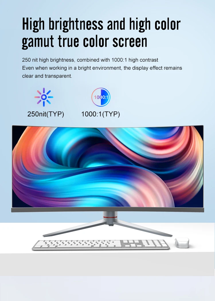 Oem New Design 27 Inch Fhd Computer Monitor Pc Flat Displays Lcd W-Led ...