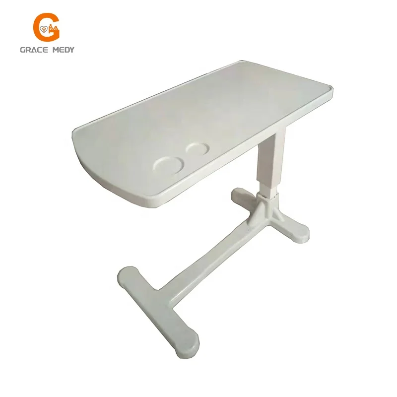 Alibaba.com: Movable ABS Metal Hospital Trolley Overbed Dining Table ...