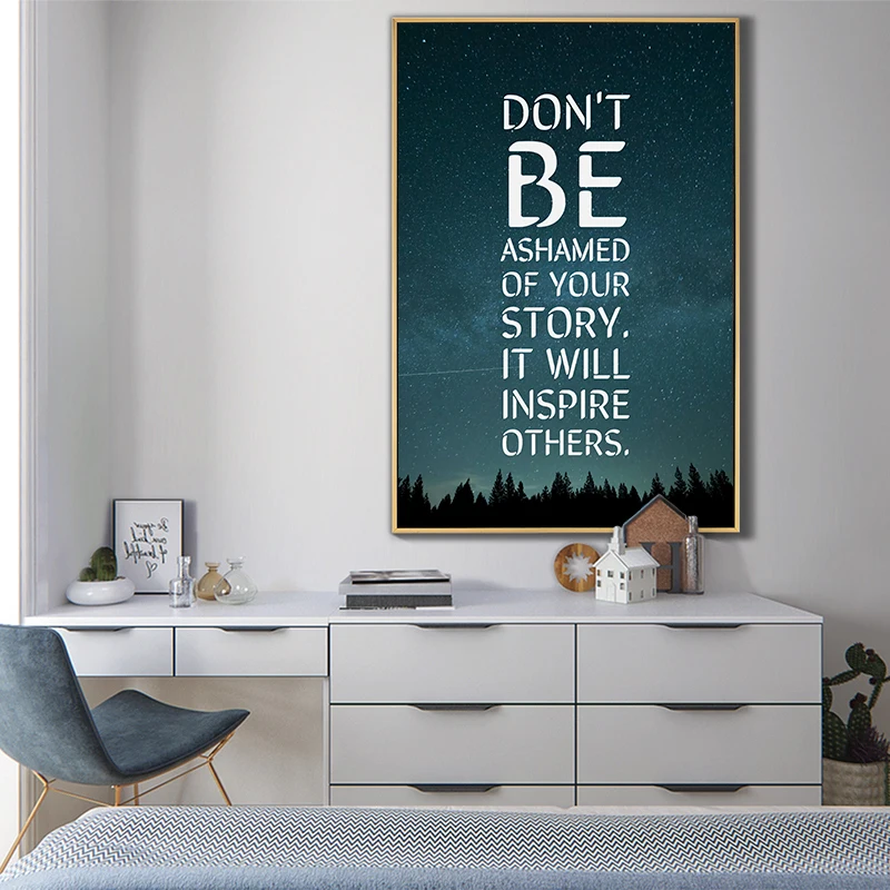 Posters De Inspiración Moderna,Imágenes Motivacionales,Lienzo Artístico ...