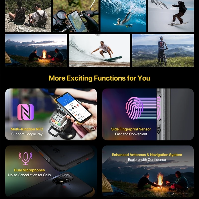 Unihertz Tank Rugged Phone - Durable & Powerful Smartphone