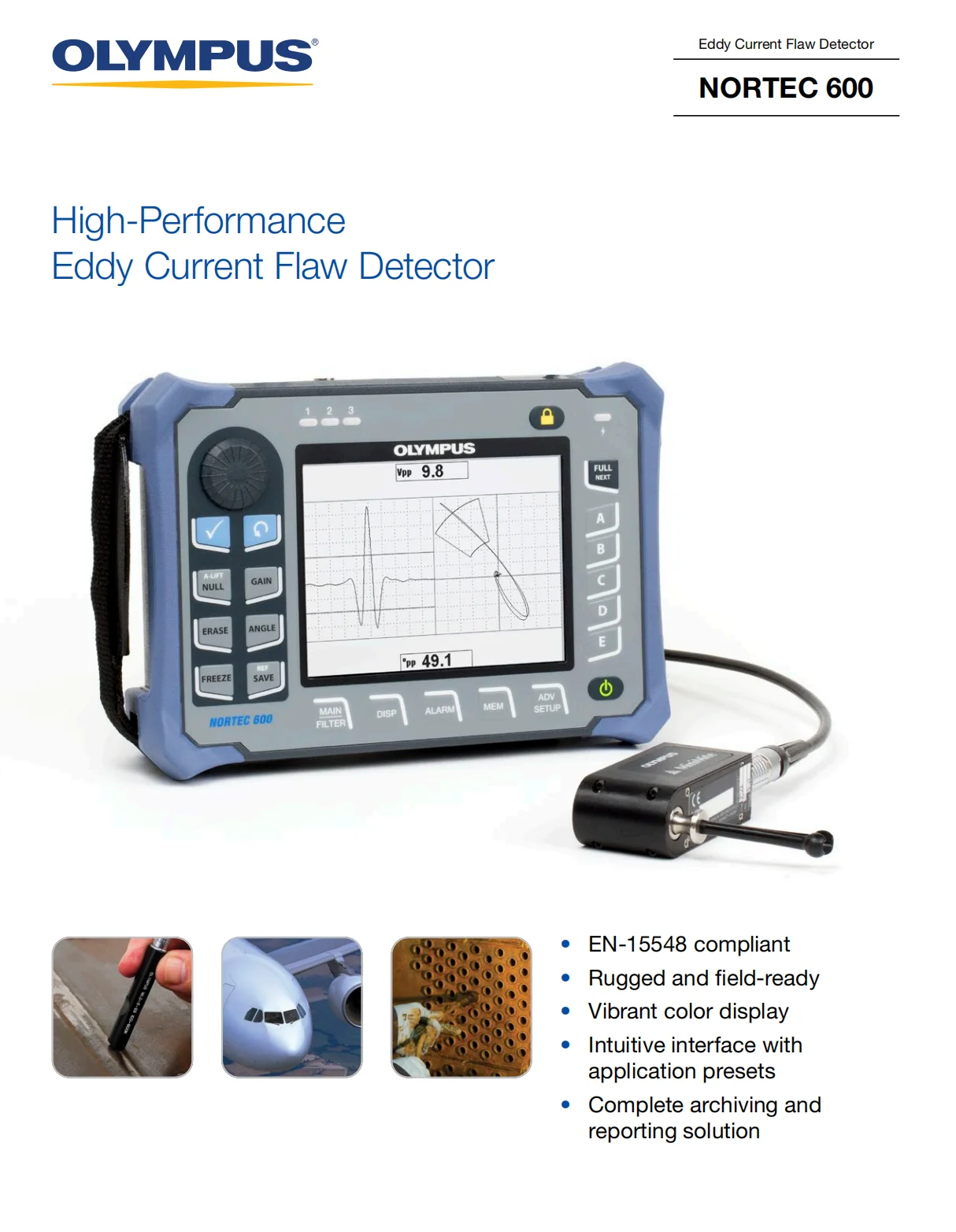 2024 Olympus Nortec 600/n600d Thickness And Flaw Inspection Solutions ...