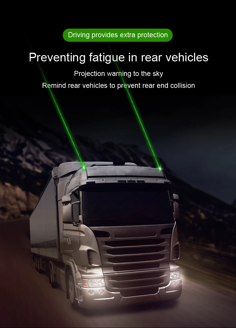 Car Laser Light - DC Laser Beam for Cars, Trucks, & Moto