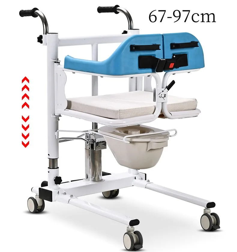 Adjustable Hydraulic Handicap Elderly Patient Mover Transfer Machine ...