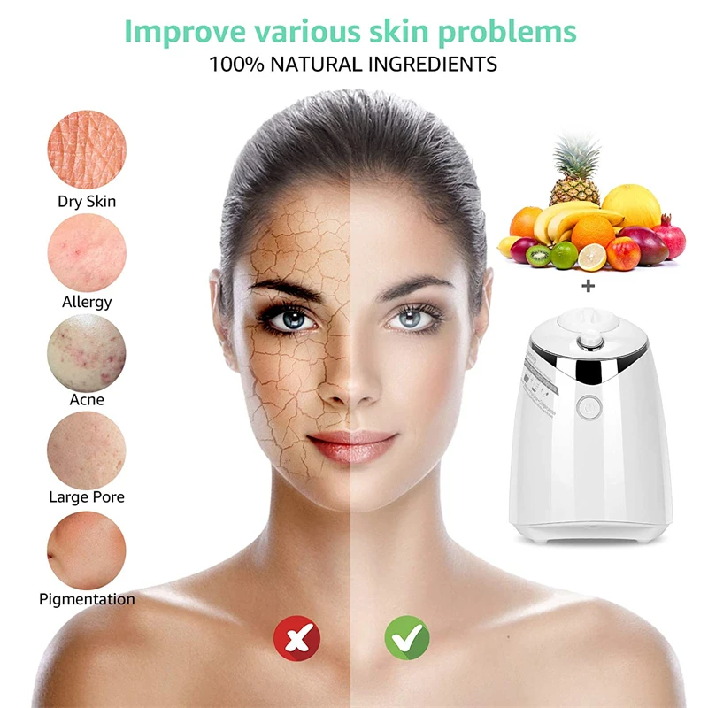 KKS Automatic DIY Fruit Vegetable Face Mask Machine