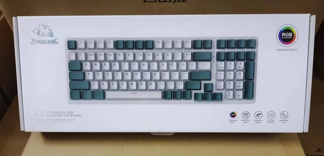 K86 Wireless Mechanical Keyboard - Multi-Key Anti-ghosting