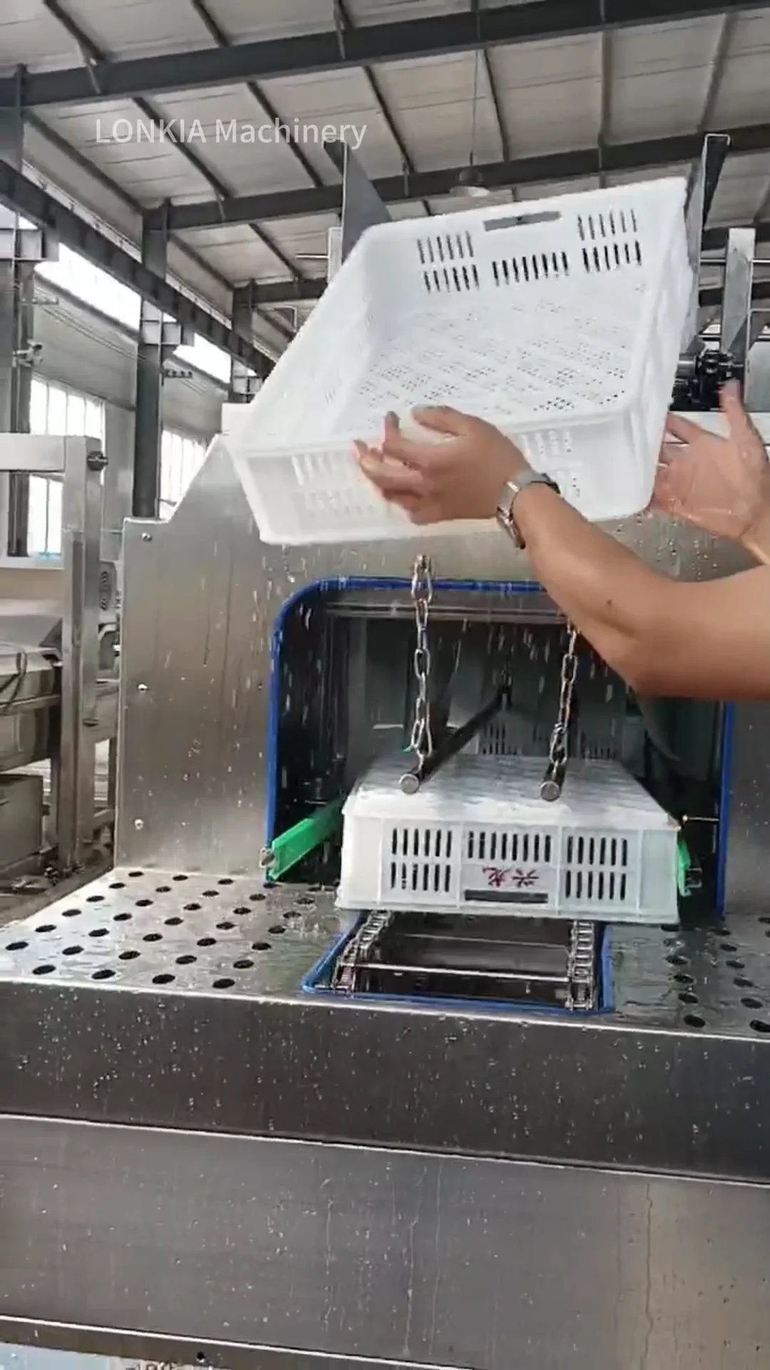 Low Water Consumption Washing Machine Industrial Vegetable Plastic ...