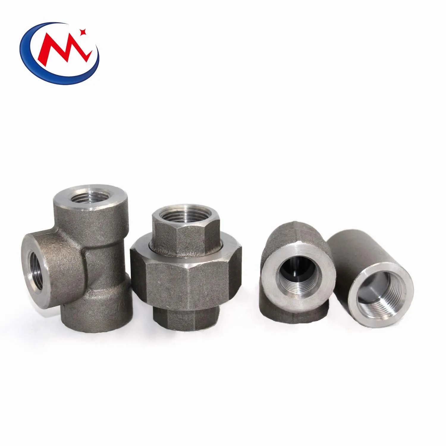High Pressure Pipe Fitting Astm A105 Carbon Steel Pipe Fitting Tee Class 3000 F/s Forged Steel ...