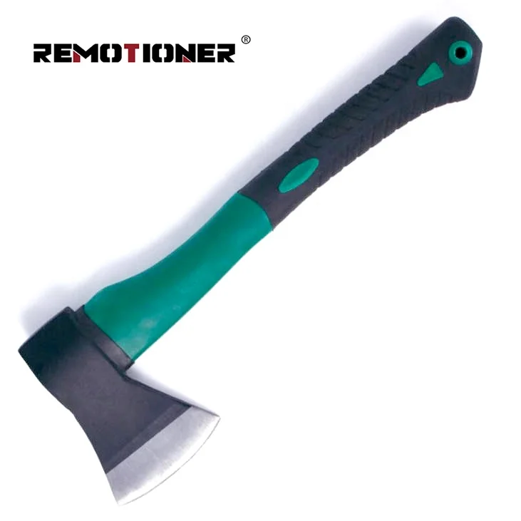 Carbon Steel Drop Chrome Axe Plastic Coated Fiberglass Handle Wooden ...