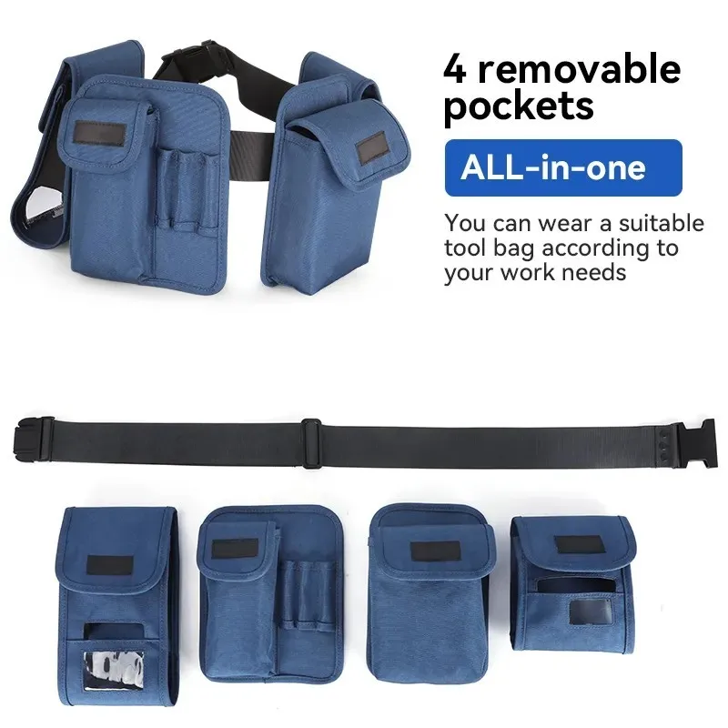 OEM Heavy Duty Adjustable Electrician Belt Professional Multi Pockets ...