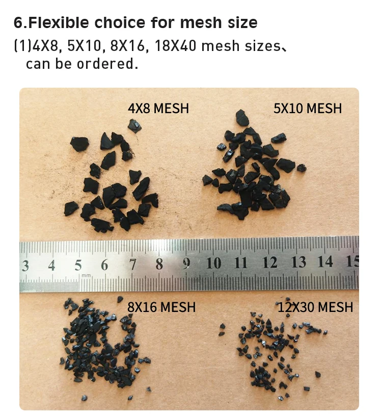 Activated Carbon Granular Pellet Carbon Coconut Based High Quality For ...