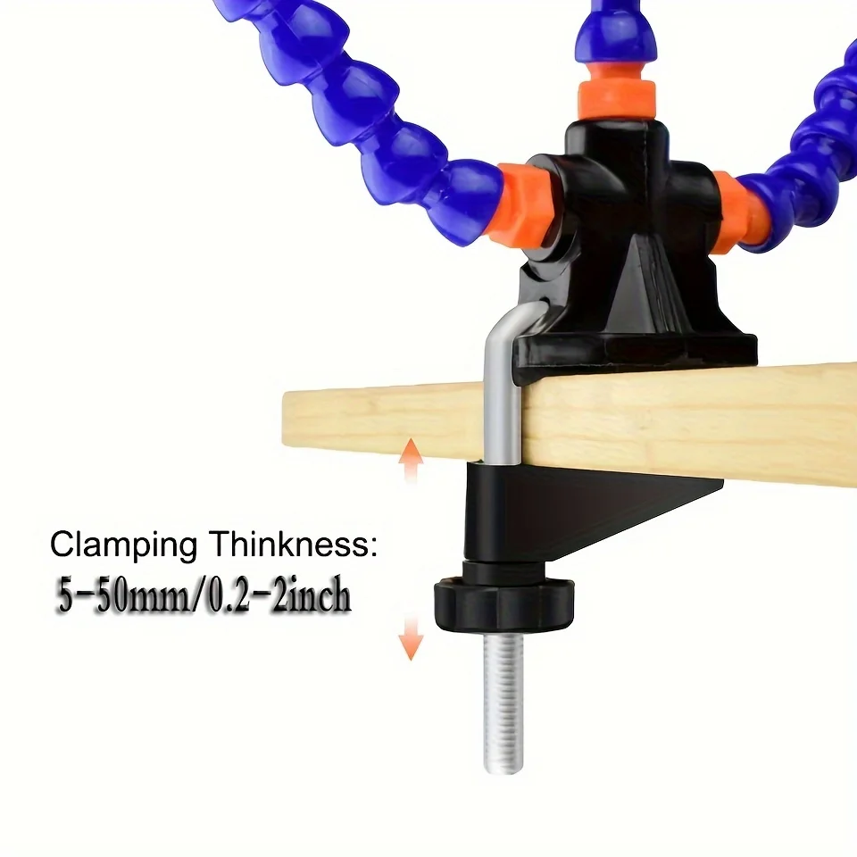 Desk Clip Soldering Helping Hand Third Hand Welding Station 3pcs ...